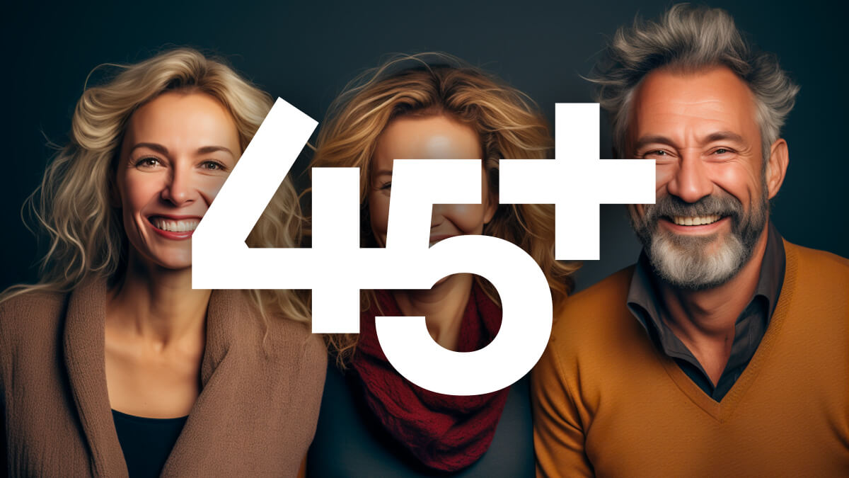 Empowering 45+ with expert health and wellness guidance.
